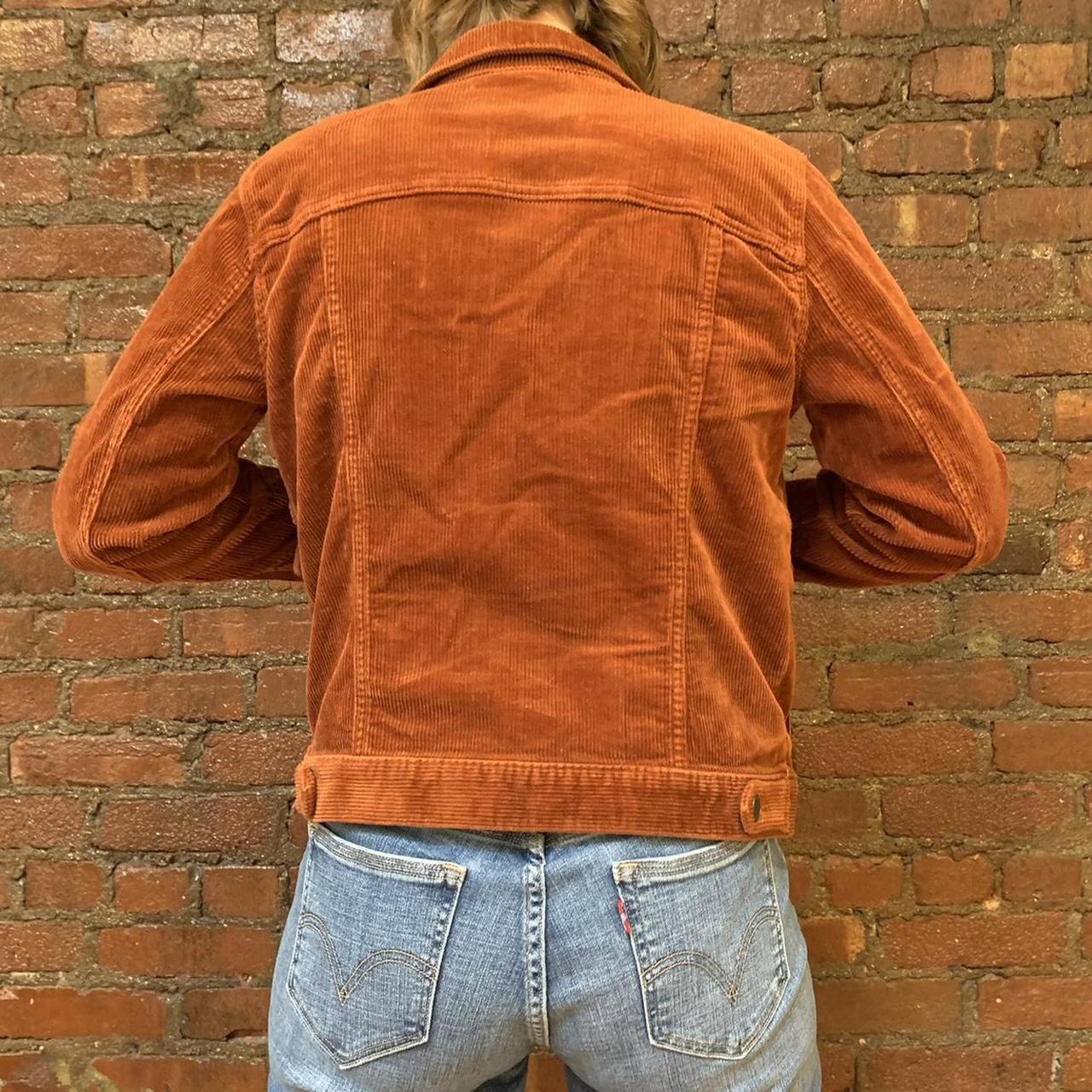 Rust Orange Corduroy Jacket ️FREE SHIPPING⬅️ Ana... - Depop
