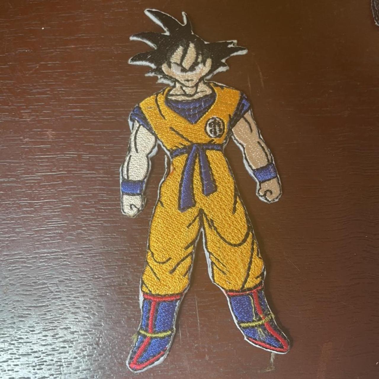 Goku Embroidered Iron on Patch 🦹‍♂️ Dm me for more... - Depop