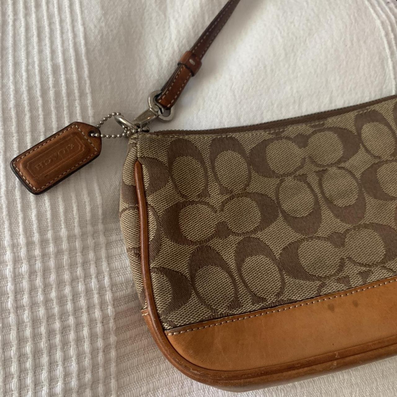 100% authentic vintage 2000s brown Coach Demi mini... - Depop