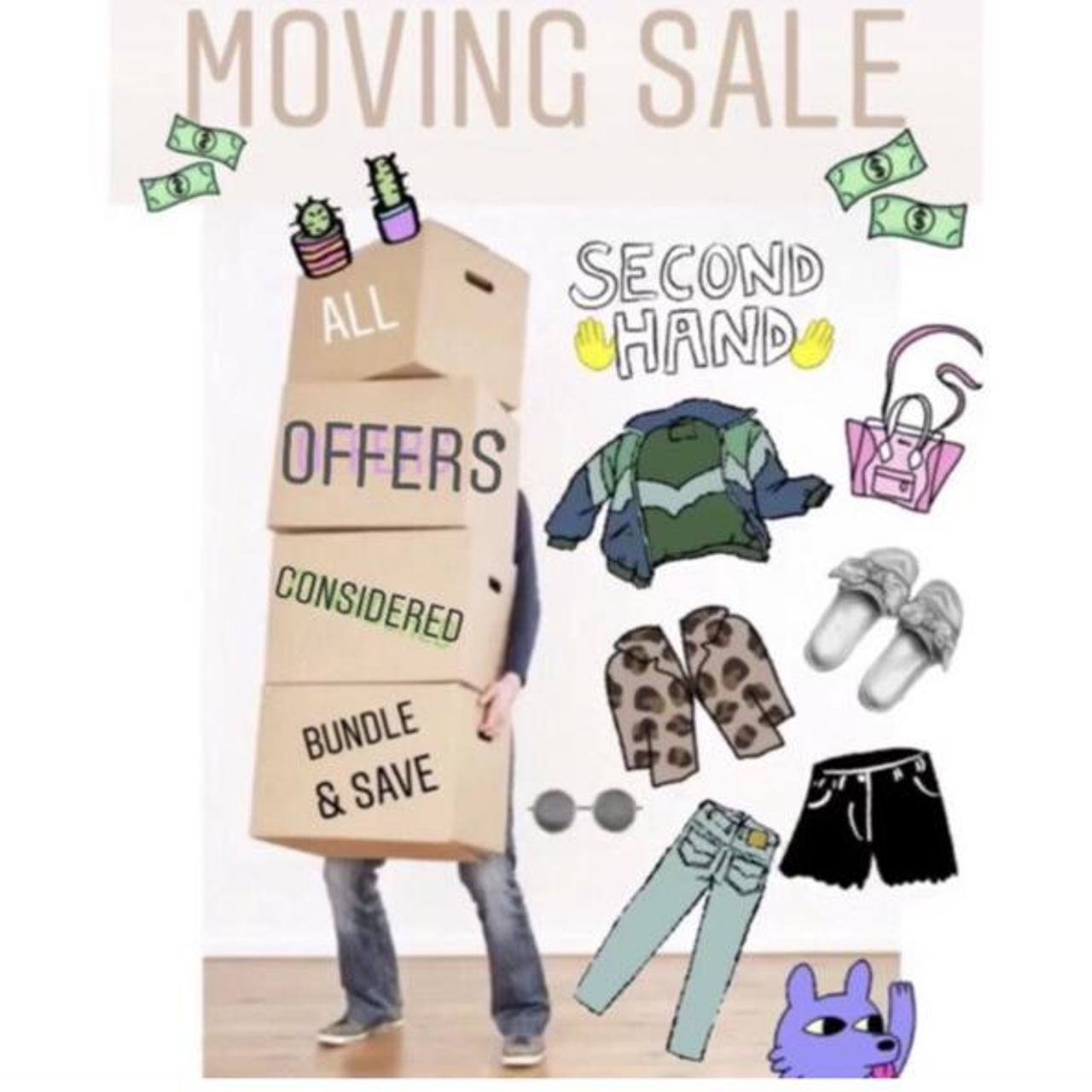 We’Re MoViNg 💑😁🚙💨💨 #MovingSale!!! All reasonable... - Depop