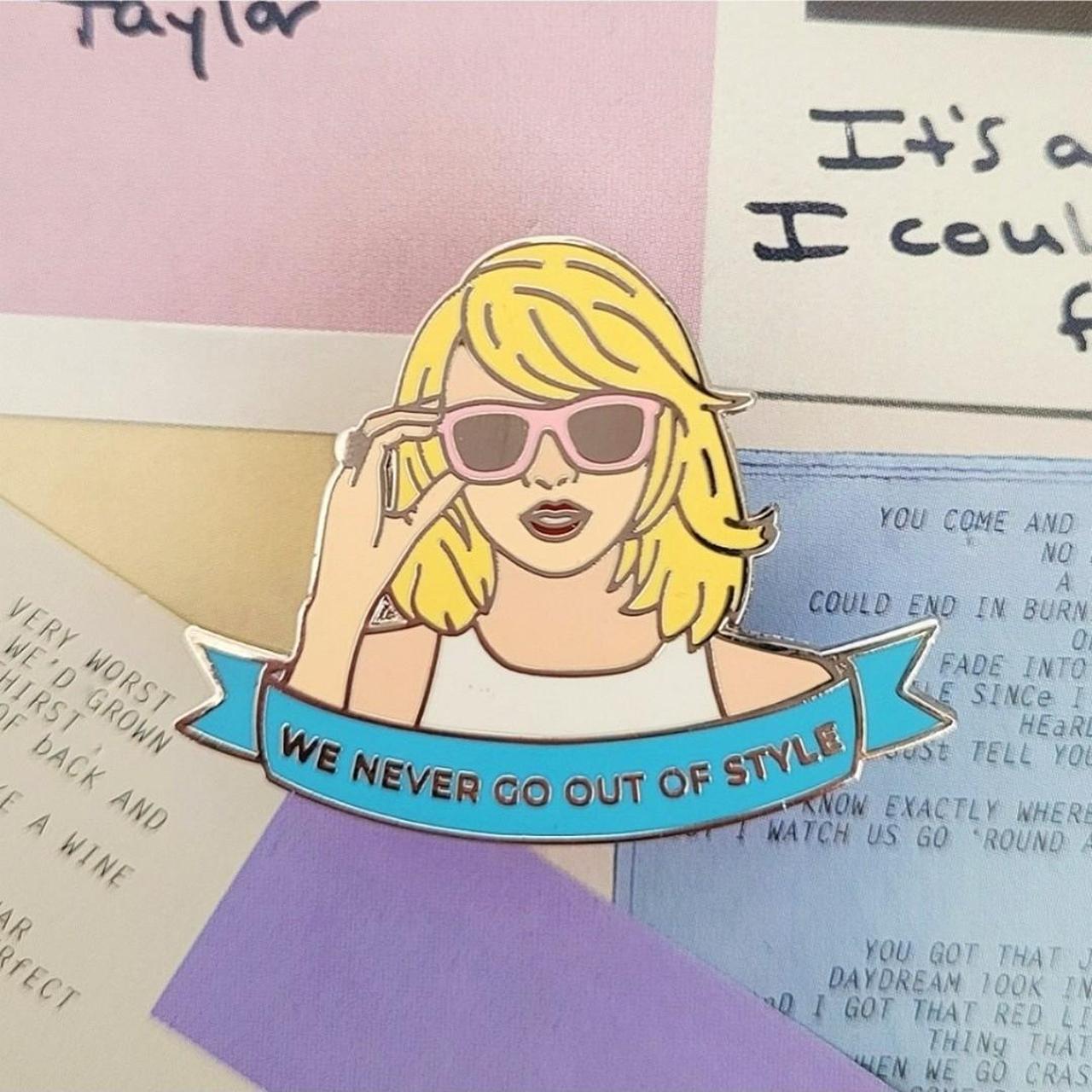 Taylor Swift Style Sunglasses Enamel Pin These pins... - Depop