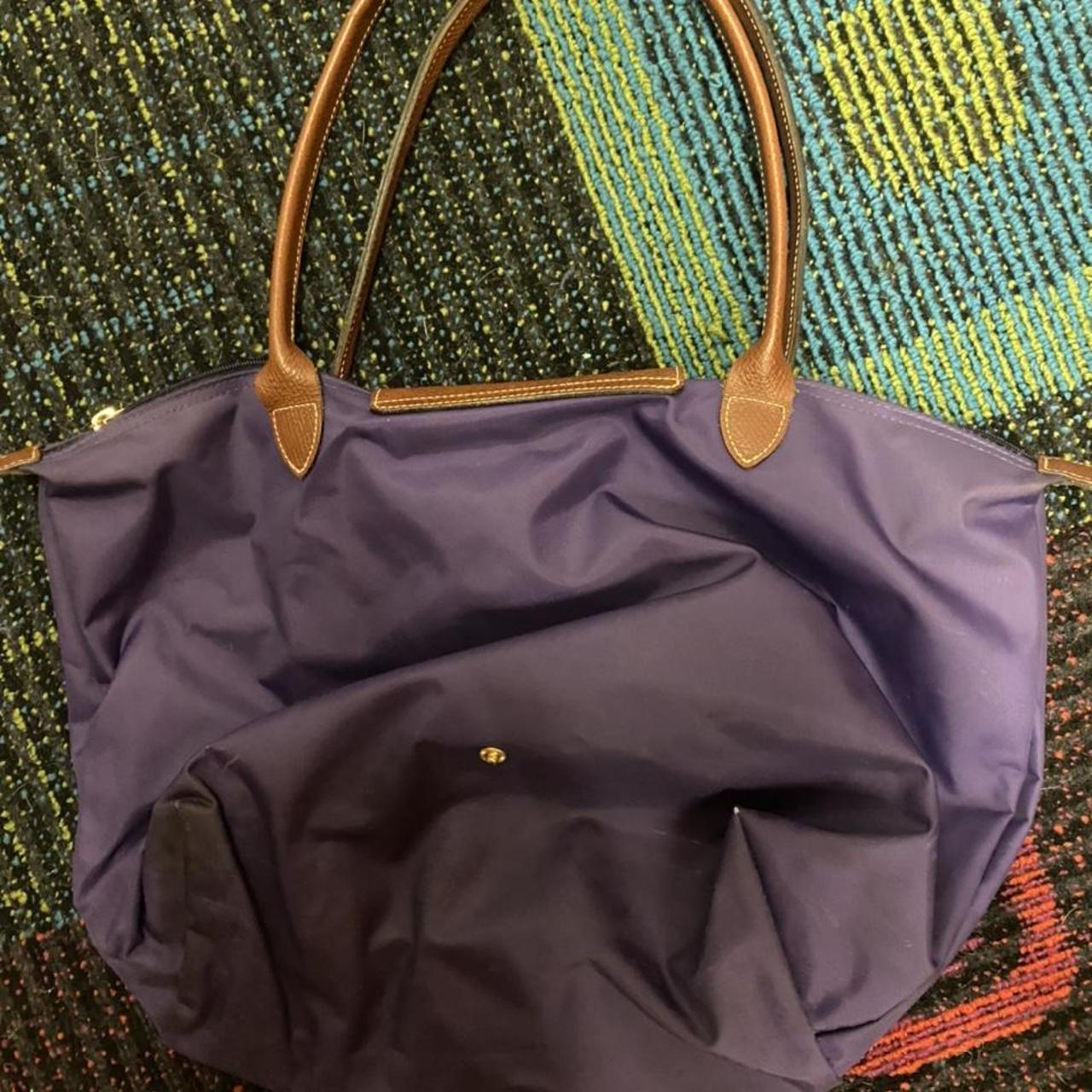 Longchamp bag, good condition with pen stains inside... - Depop