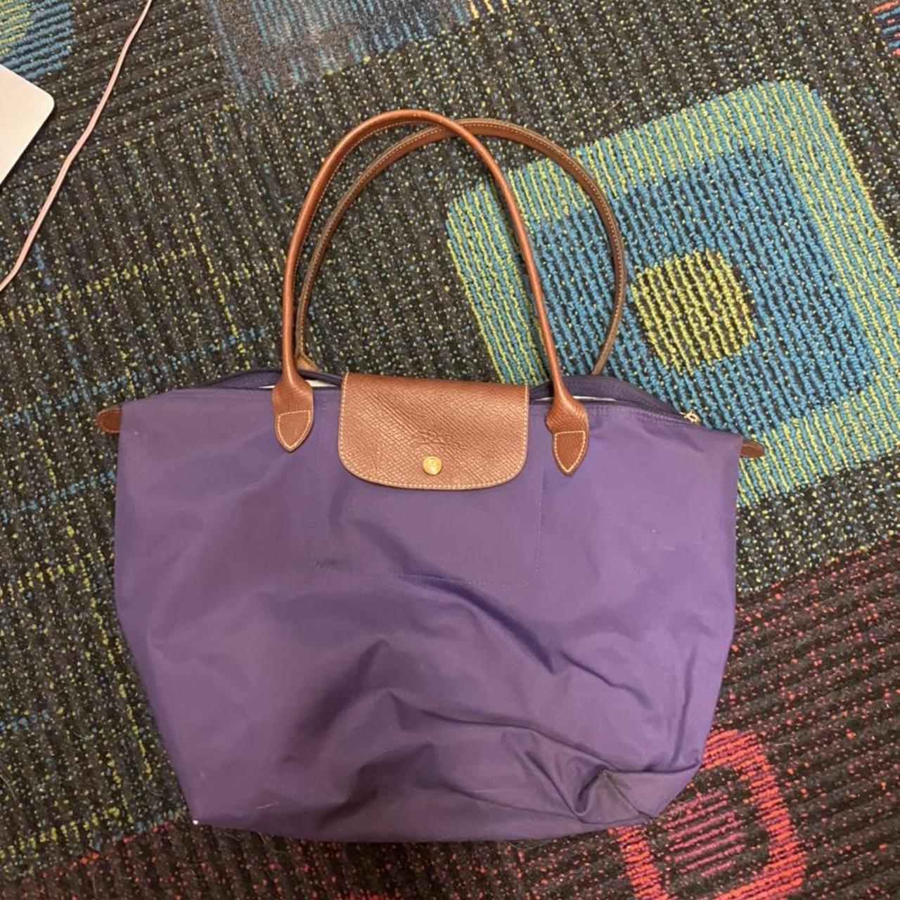 Longchamp bag, good condition with pen stains inside... - Depop