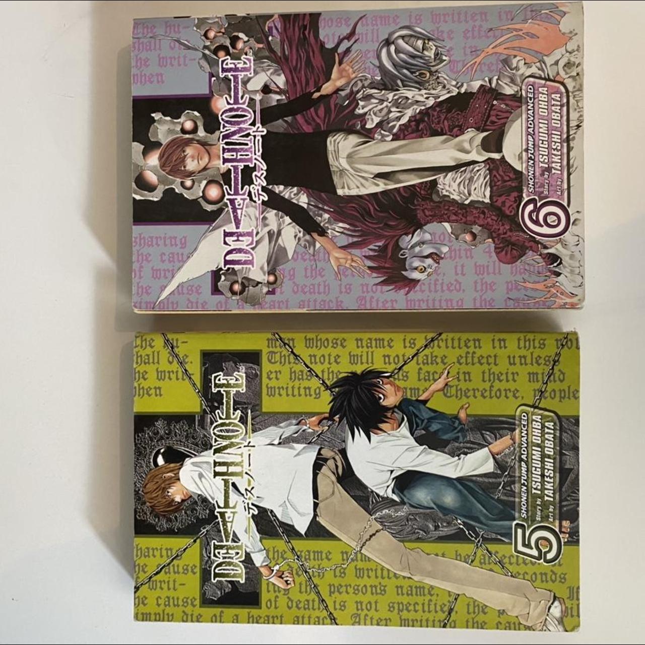 Death Note Manga Volume 5 and 6 Good condition... - Depop