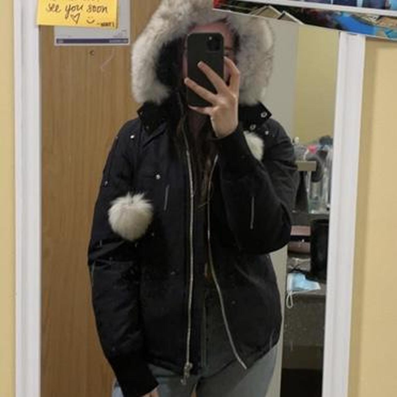 READY TO SHIP moose Knuckles Women's Beaver Jacket... - Depop