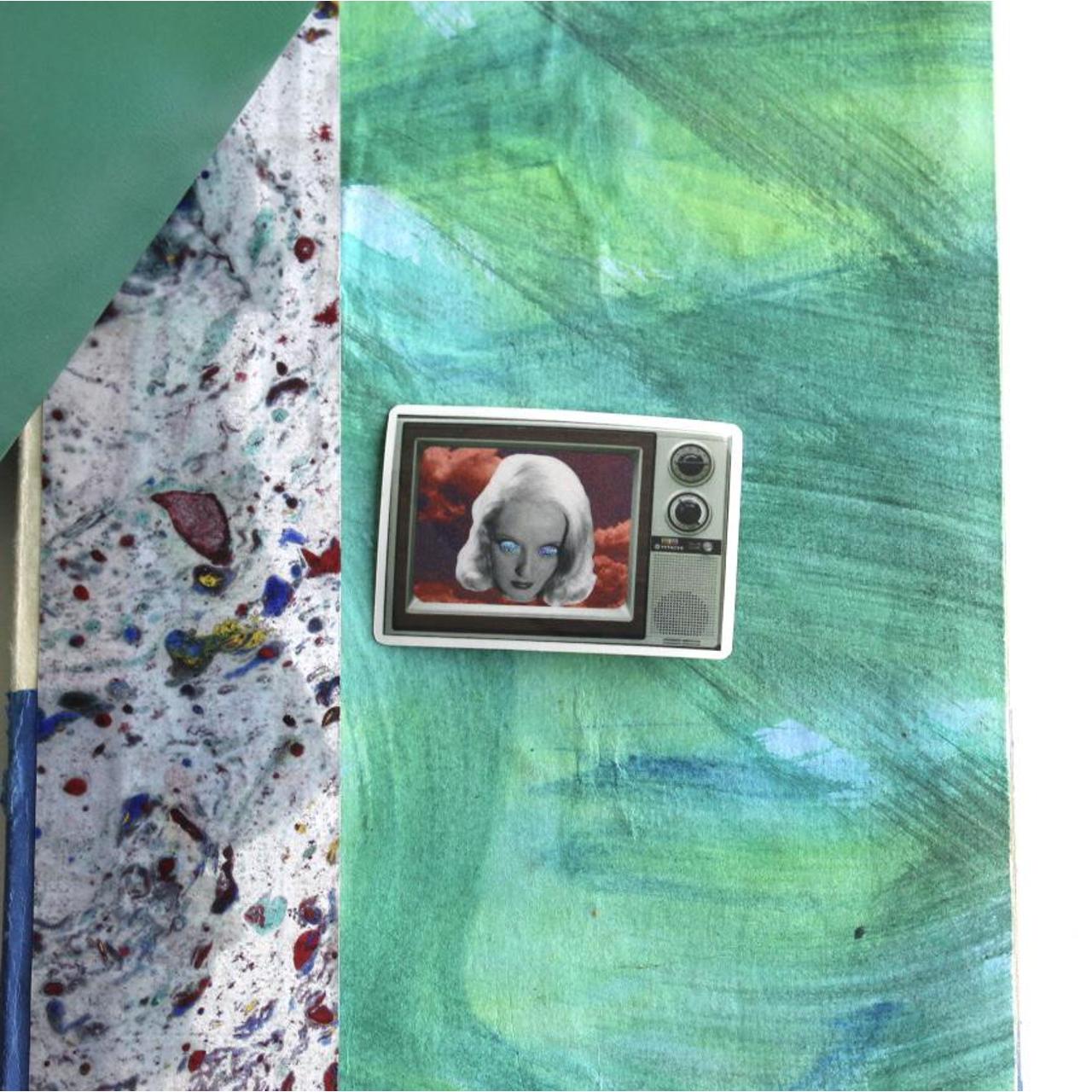 Digital collage sticker original 2 inch sticker... - Depop