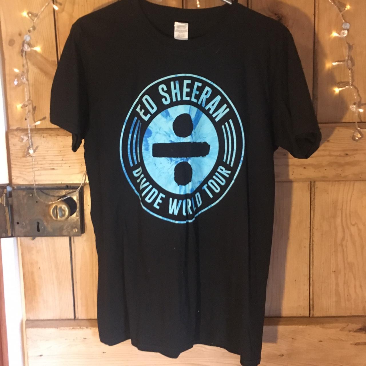 ED SHEERAN DIVIDE TOUR MERCH Medium Unisex... - Depop