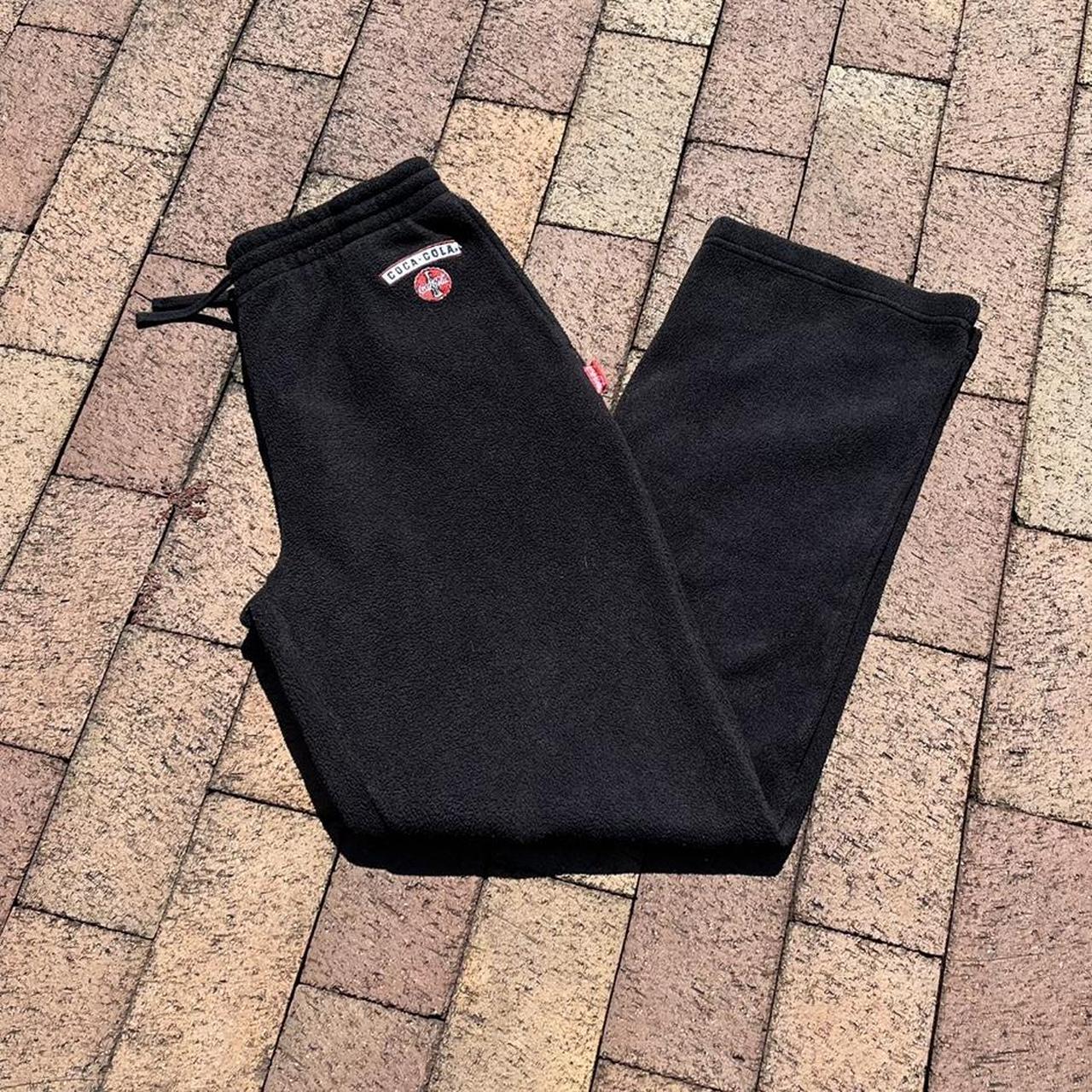 Coca-Cola Women's Black and Red Joggers-tracksuits | Depop