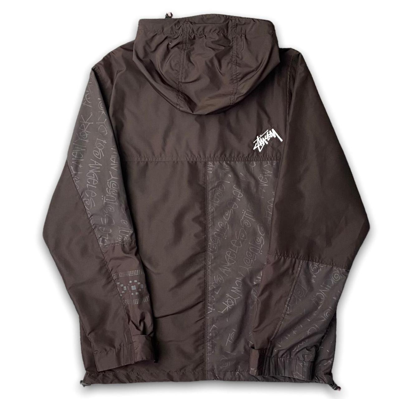 RARE Stussy Aztec Print Windbreaker Jacket Size :... - Depop