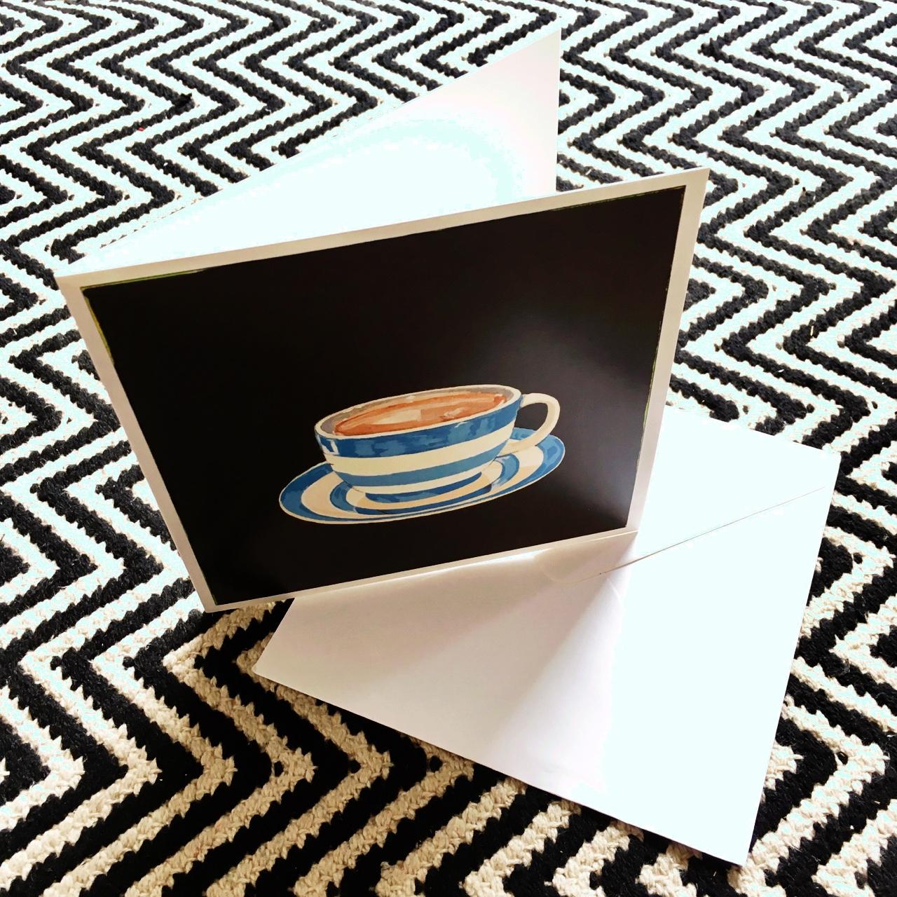 TEA greeting card. A calming cup of delicious tea... - Depop