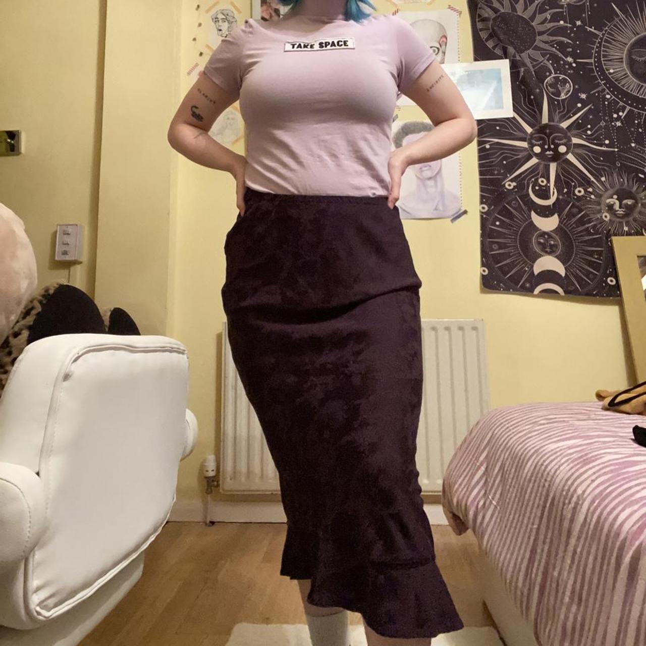 Principles Women's Purple Skirt | Depop
