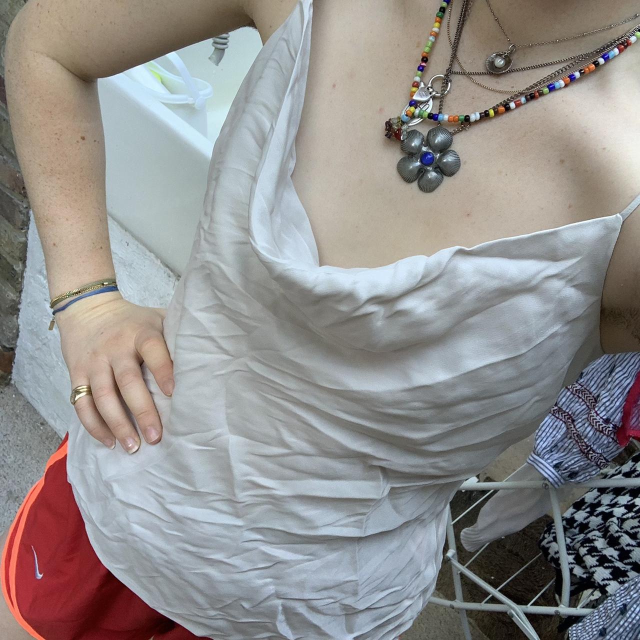 Zara Cowl Neck Cami Top Never Worn Size S And Super Depop