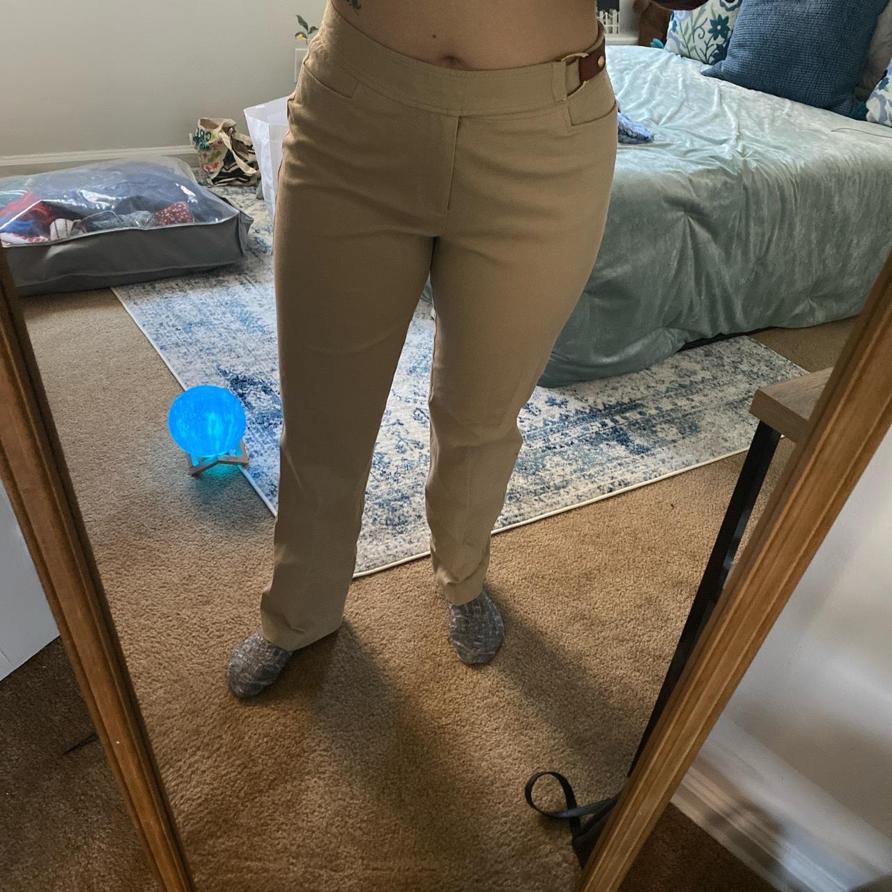 Ralph Lauren Women's Tan Trousers | Depop