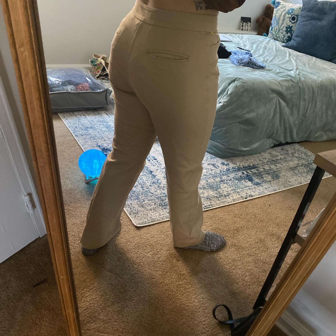 Ralph Lauren Women's Tan Trousers | Depop