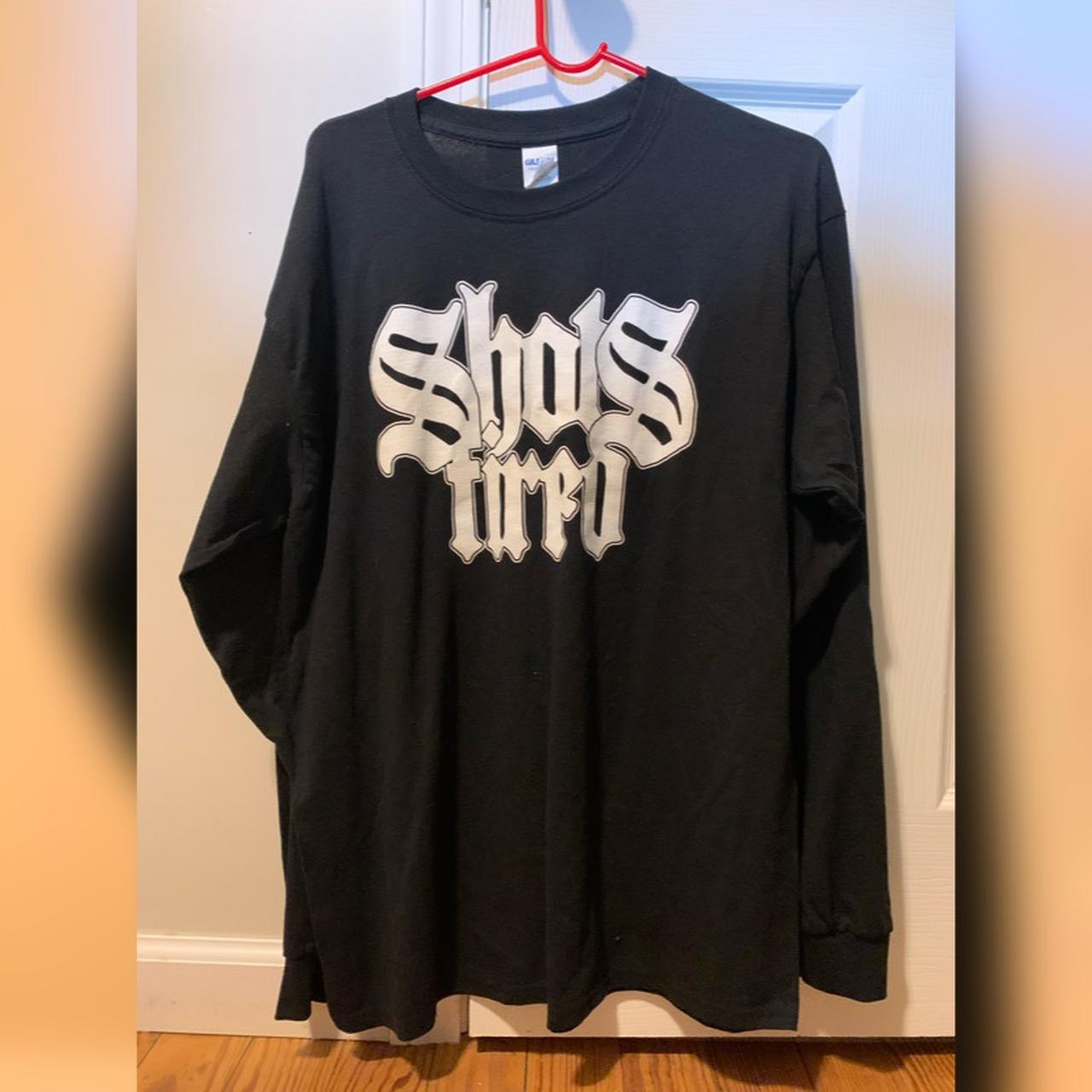 Shots Fired logo longsleeve. Size large. New never... - Depop