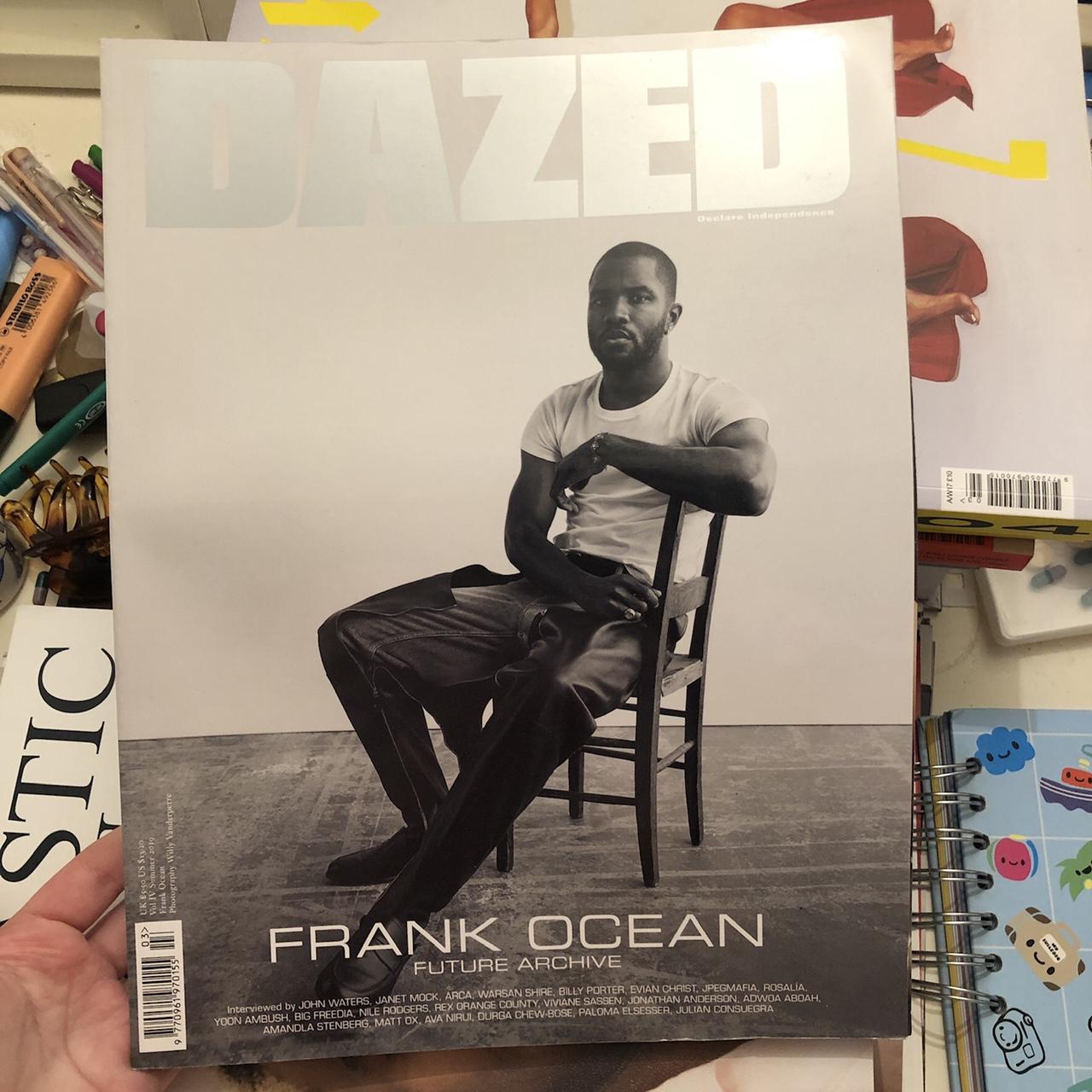 Frank Ocean Dazed Magazine - Depop