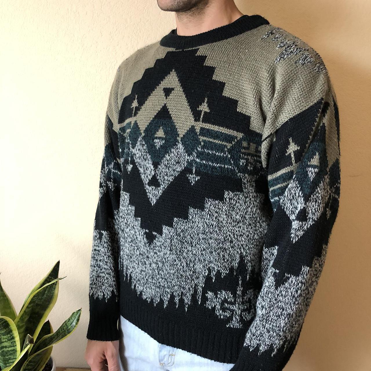 David Taylor sweater. Really cool southwestern,... - Depop