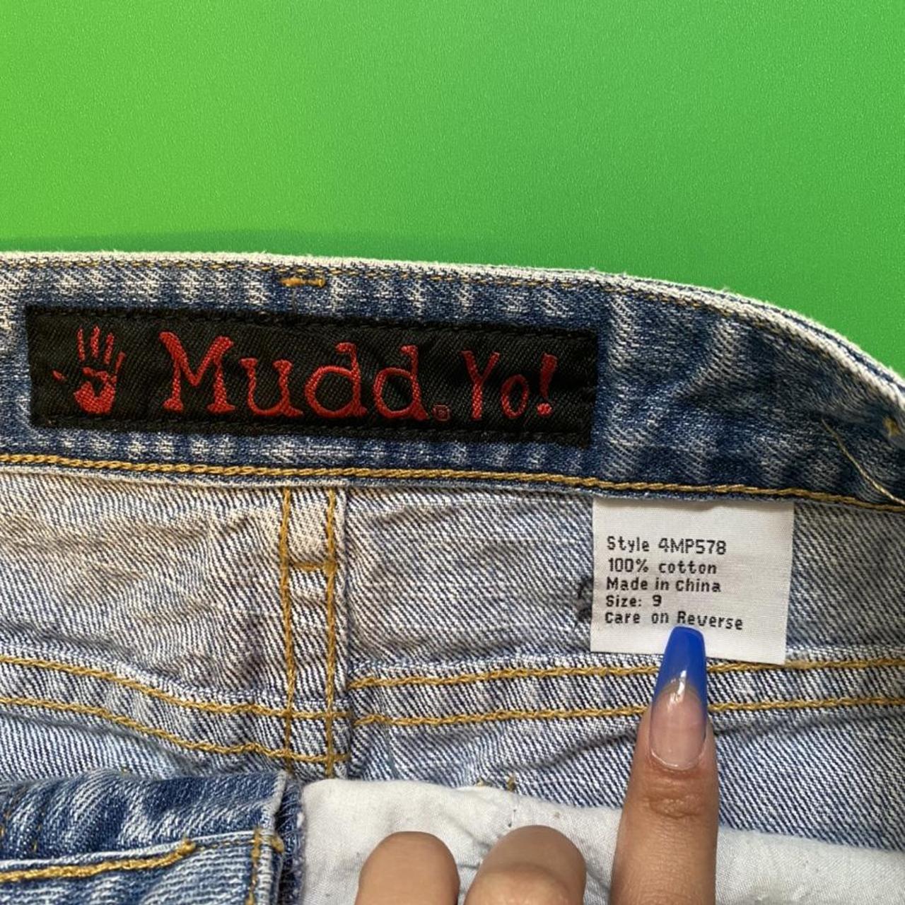 MUDD YO! MINI DENIM SKIRT size: Women’s 9 brand:... - Depop