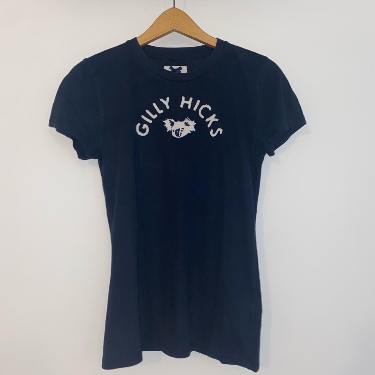 GILLY HICKS 🐨 navy girls tshirt size - L kids (UK... - Depop