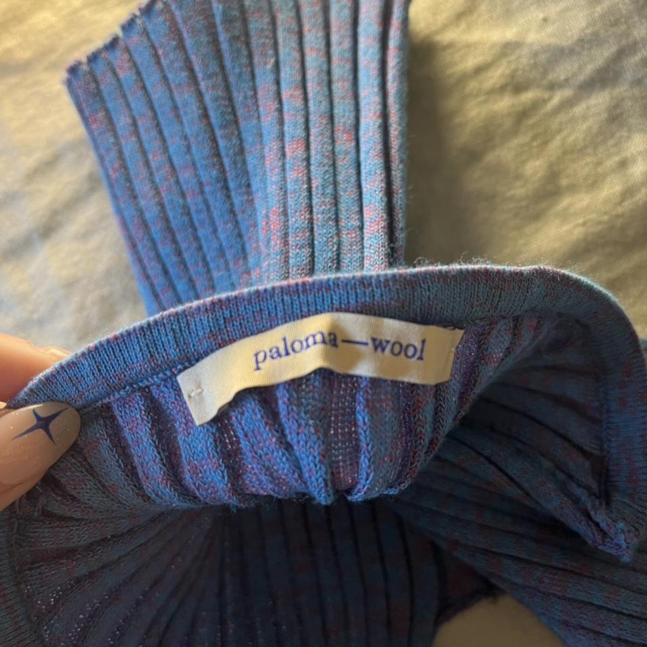 paloma wool block crop top size medium. barely work... - Depop