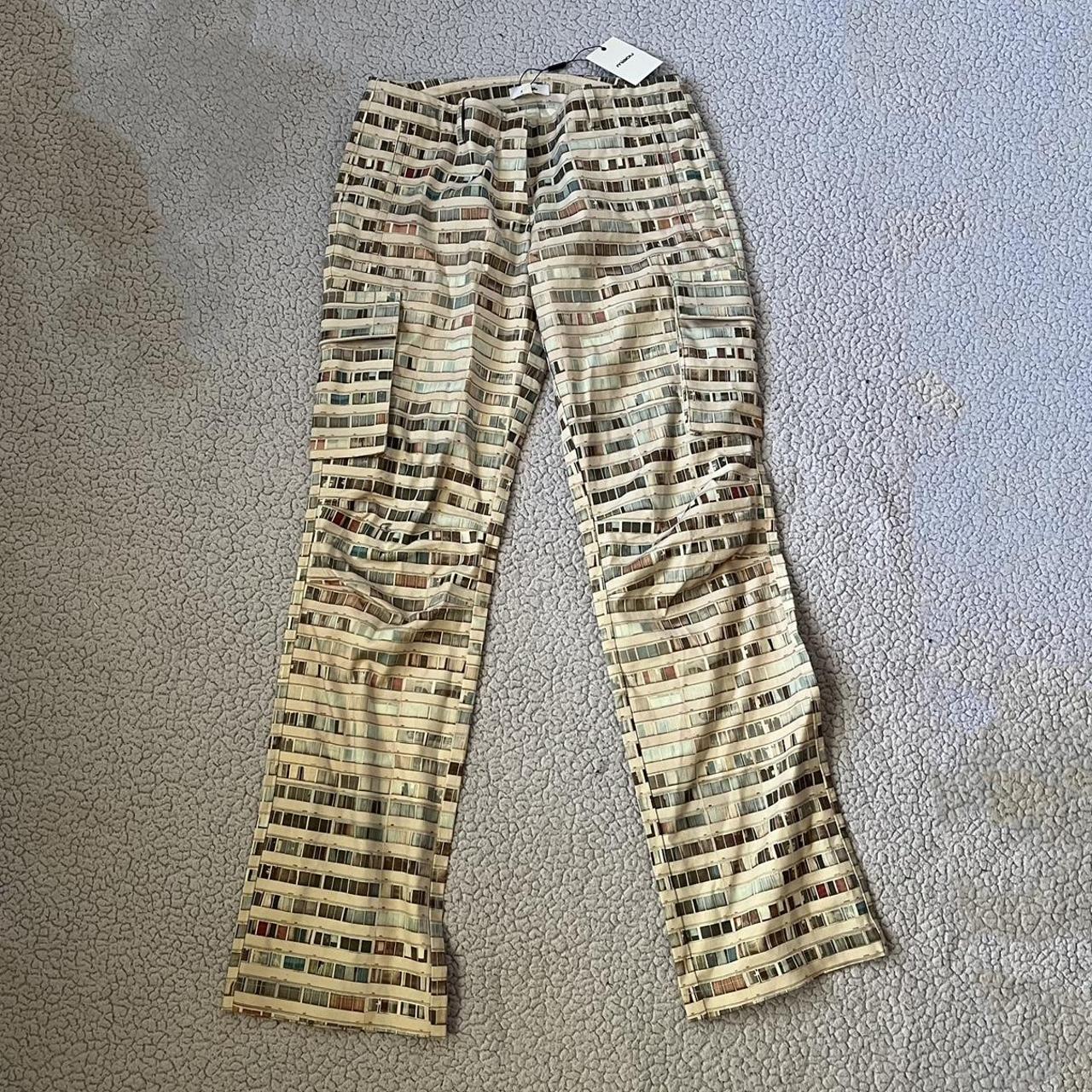 miaou facade cargo pants low rise size small. never... - Depop