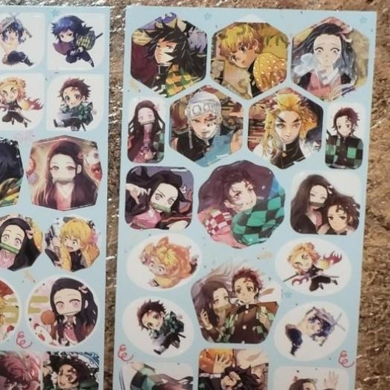 US SHIPPING ONLY!! Demon Slayer STICKERS! You will... - Depop