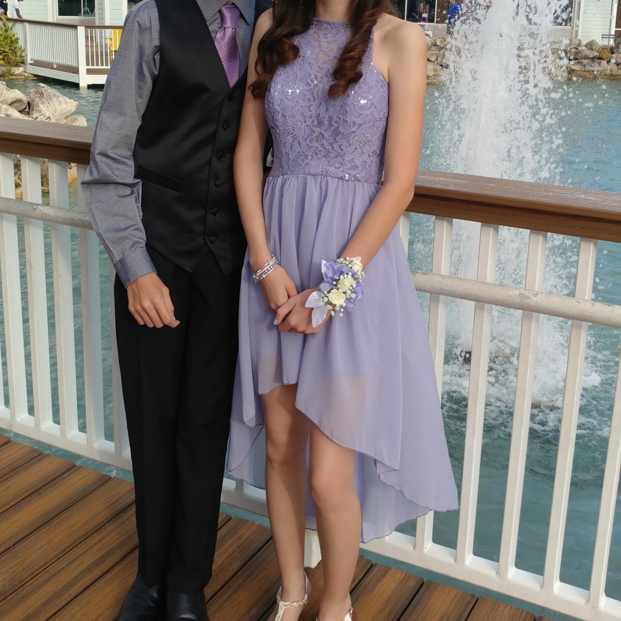 US SHIPPING ONLY Periwinkle Purple Homecoming Prom... - Depop