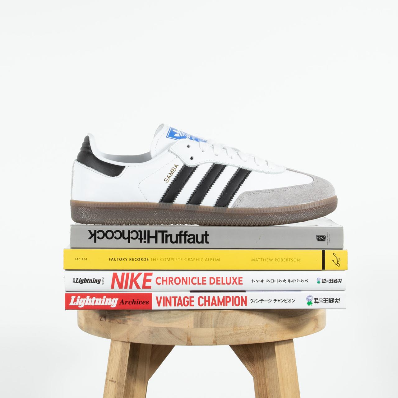 Adidas Originals Samba OG Leather Trainers White Depop adidas-originals-samba-og-leather-trainers-white-depop