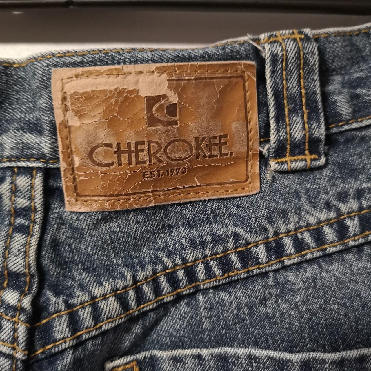Cherokee jeans. Age 11-12. 26" on the waist, would... - Depop