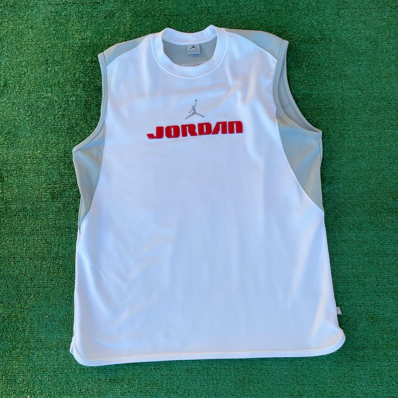 Rad Jordan tank See pics for stains - Depop