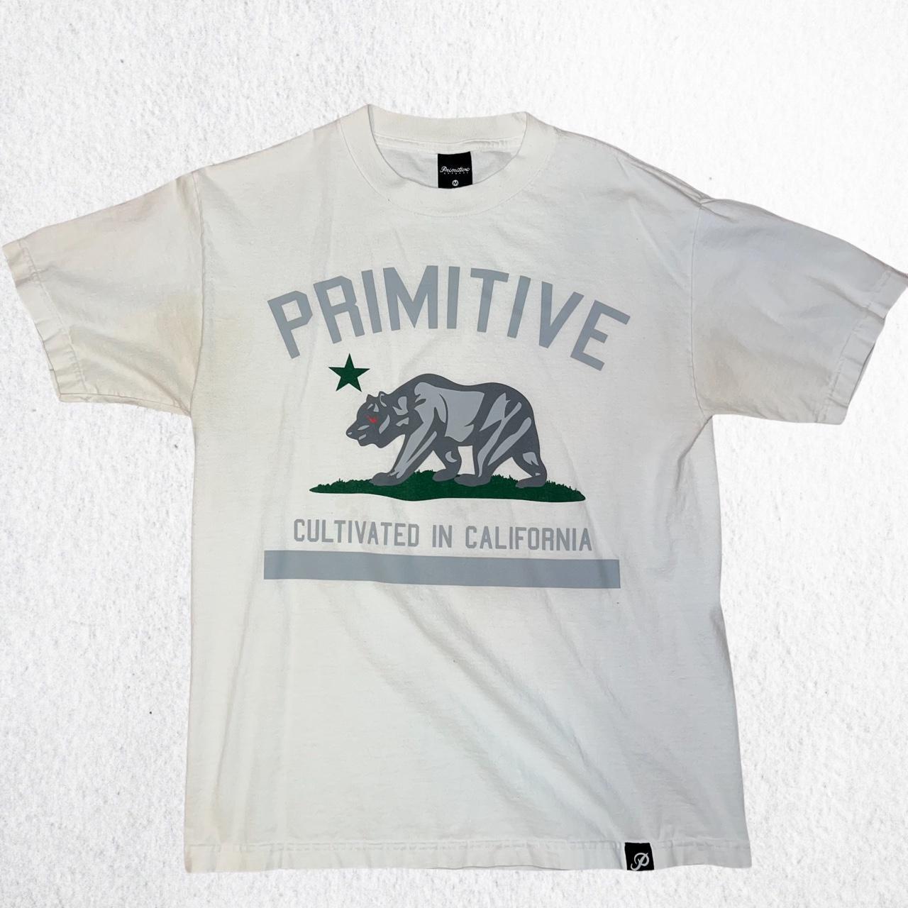 White Primitive “Cultivated in California” t shirt.... - Depop
