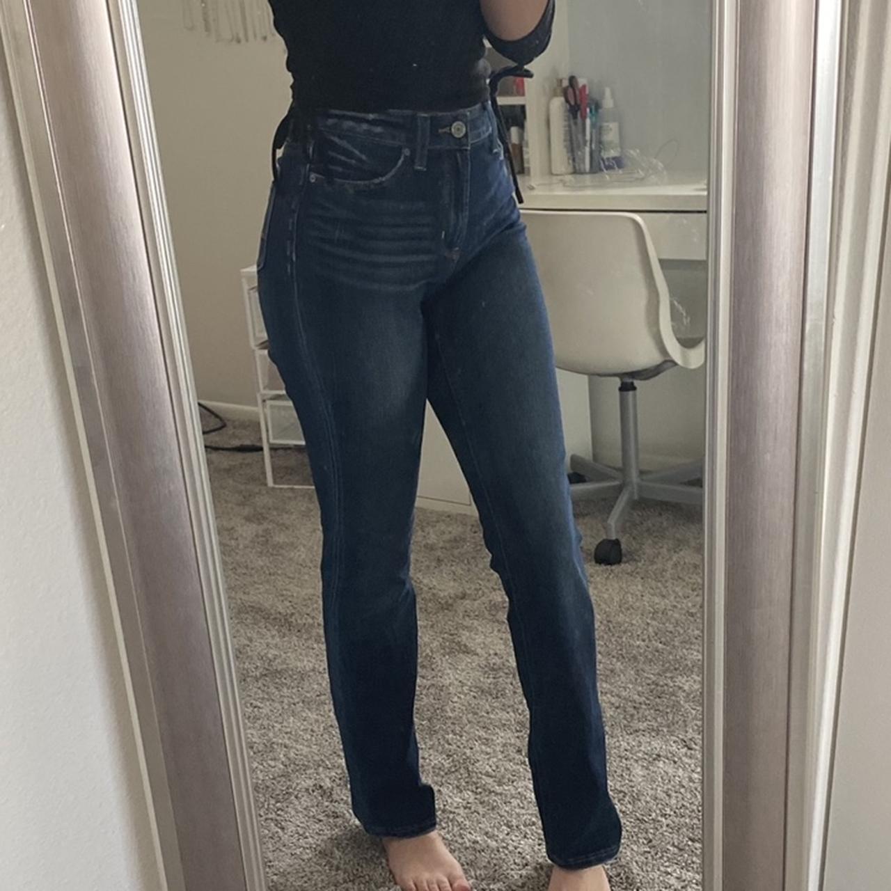 Walmart Women's Navy Jeans | Depop