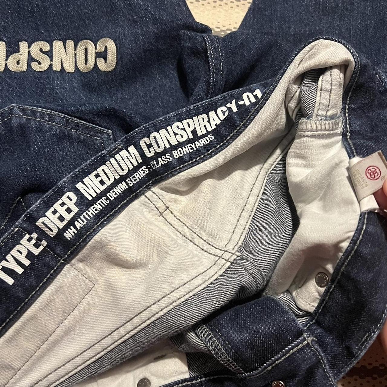 Rare Stussy x Neighbourhood ‘conspiracy’ Denim Jeans... - Depop