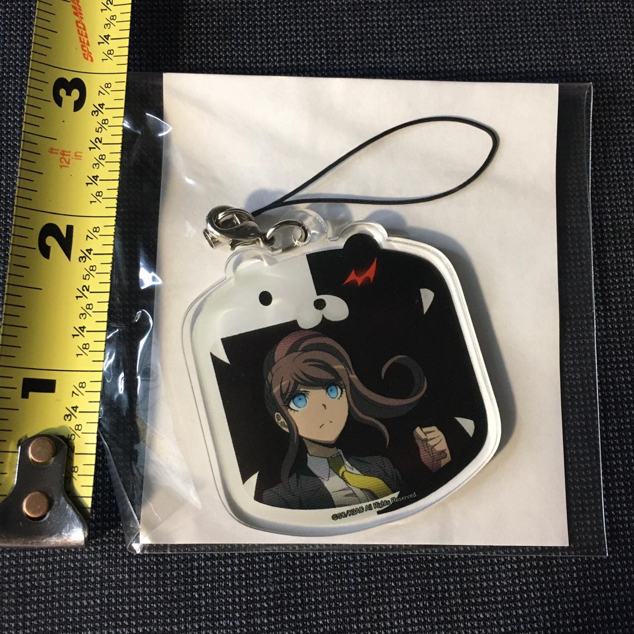 🌸 Asahina Aoi Monokuma Acrylic Keychain Strap... - Depop