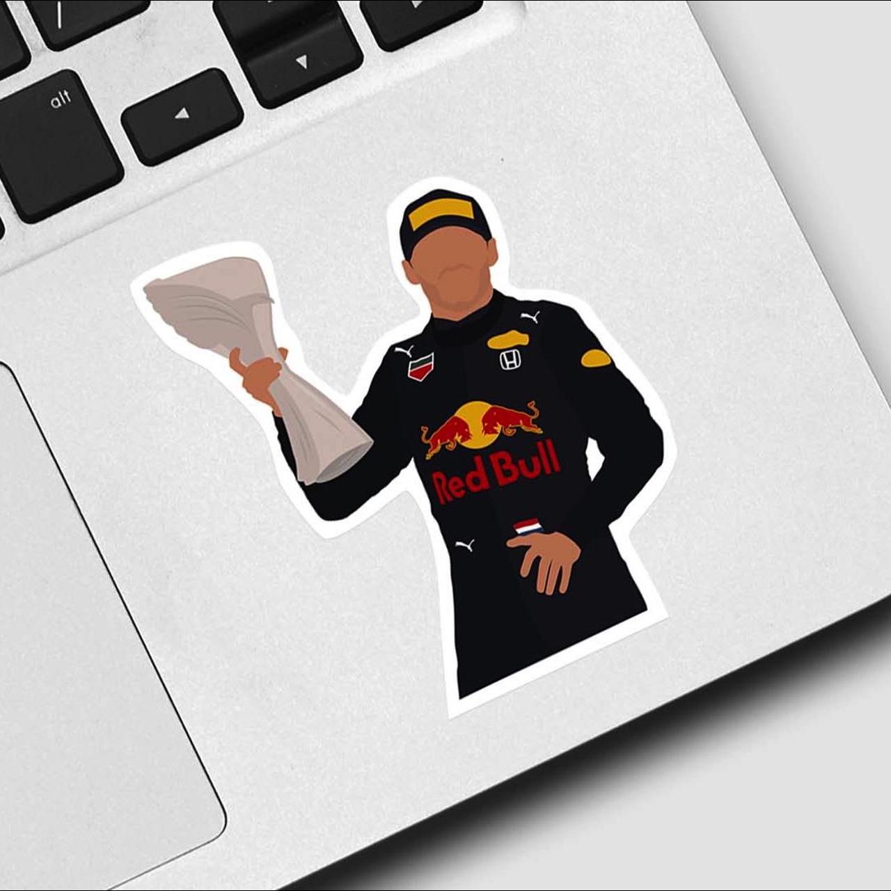 Max Verstappen Sticker - Printed on high quality... - Depop
