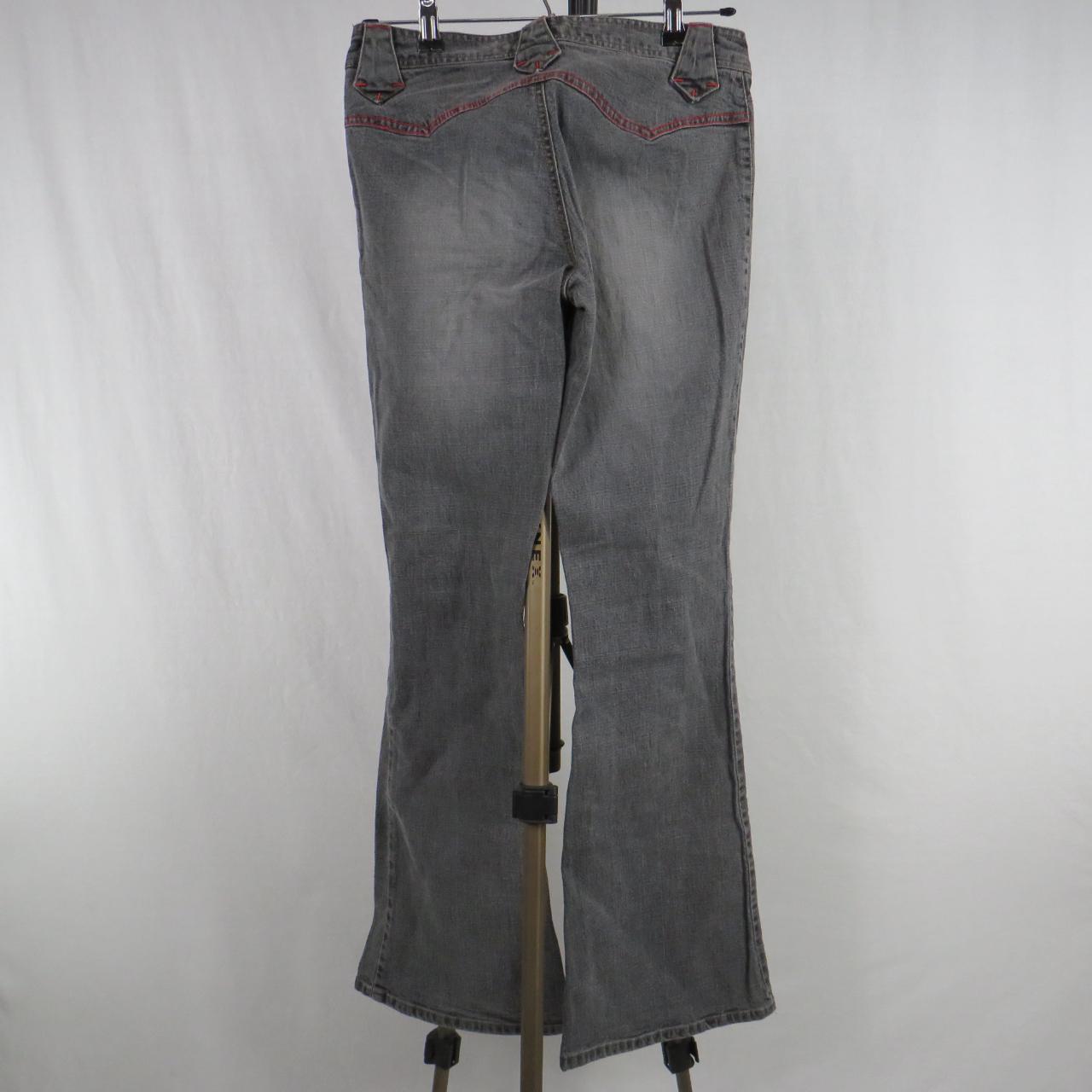 Very cool vintage Mudd jeans with button fly and 2... - Depop