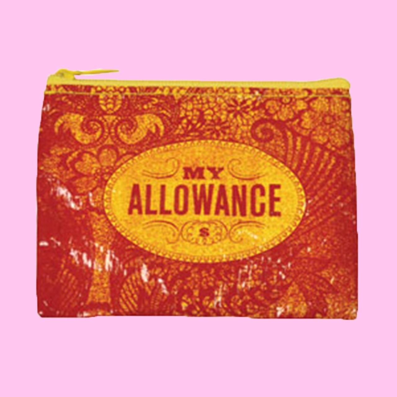 Blue Q zipper plastic coin purse “My... - Depop