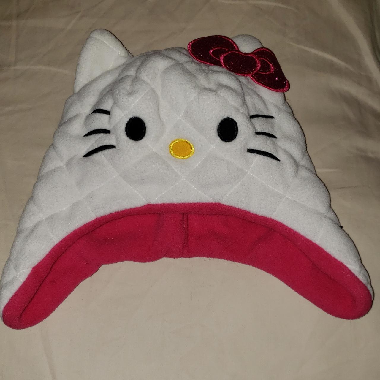 Kawaii Hello Kitty hat Fits xs-s #hellokitty... - Depop