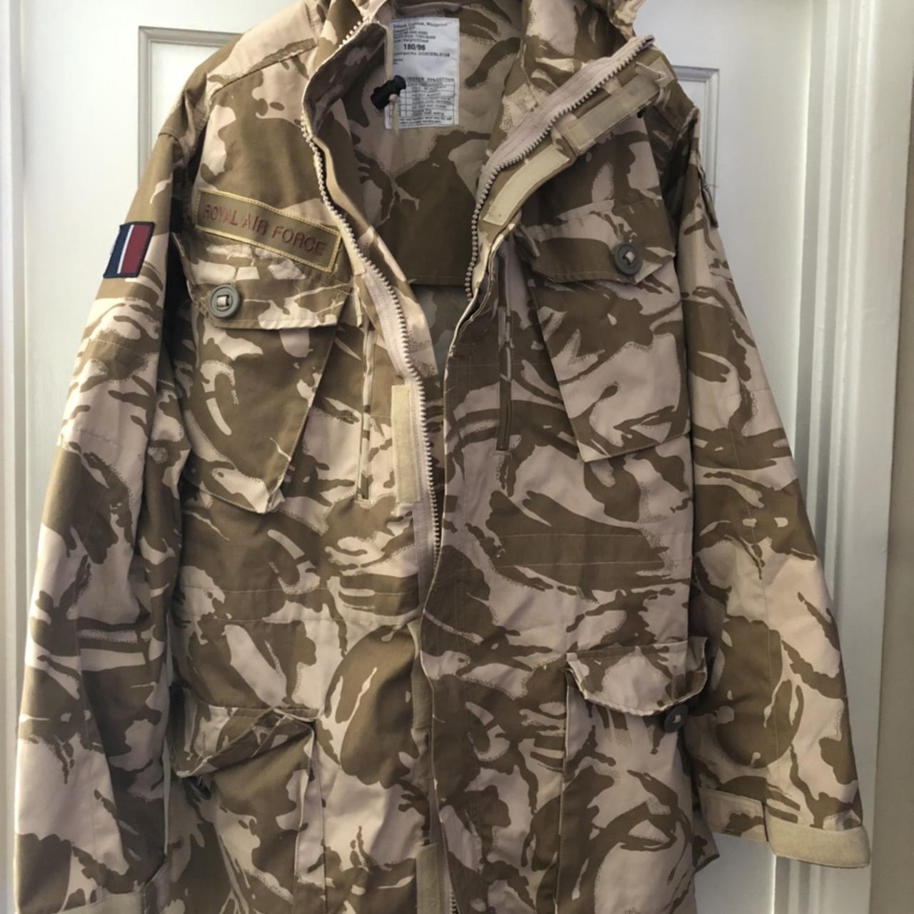 Authentic Royal Air Force NATO Camo jacket.... - Depop