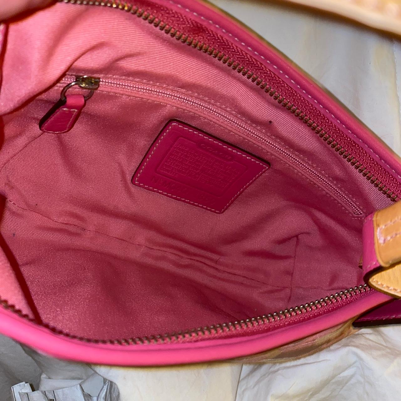 pastel baby pink super cute rare vintage coach mini... - Depop