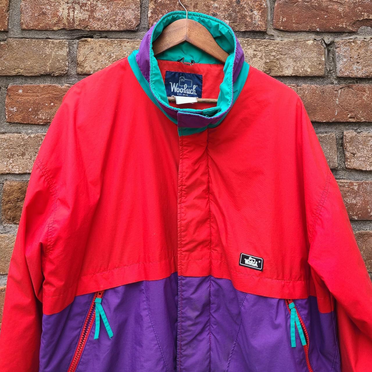 vintage Woolrich outdoor ski jacket tag faded fits... - Depop