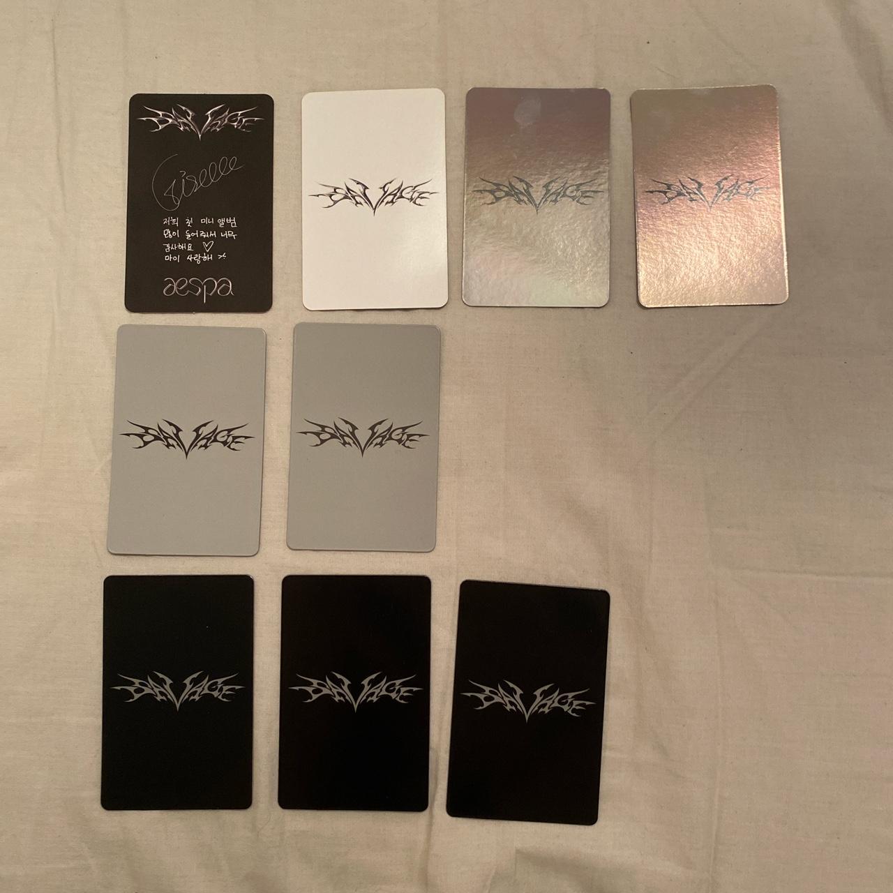 Aespa Savage Photocards Giselle Ning Ning Depop aespa-savage-photocards-giselle-ning-ning-depop