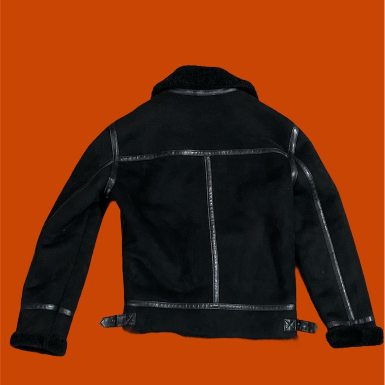 ZARA MENS SHEARLING JACKET Super warm and comfy -... - Depop