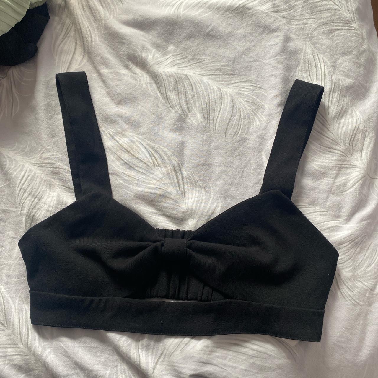 Zara basic collection-size6-crop top #zara - Depop