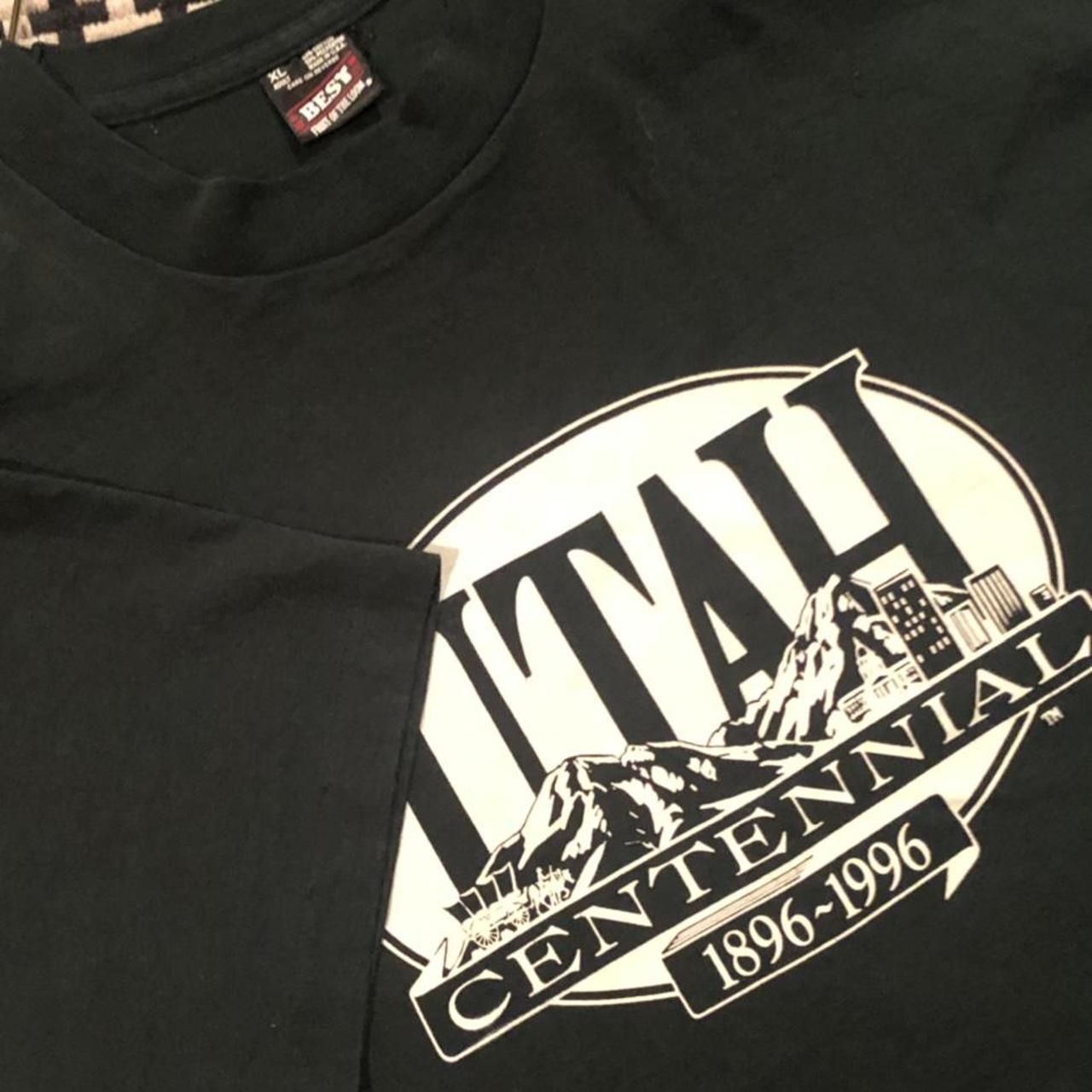 Vintage UTAH State Centennial tee single stitch 90s... - Depop