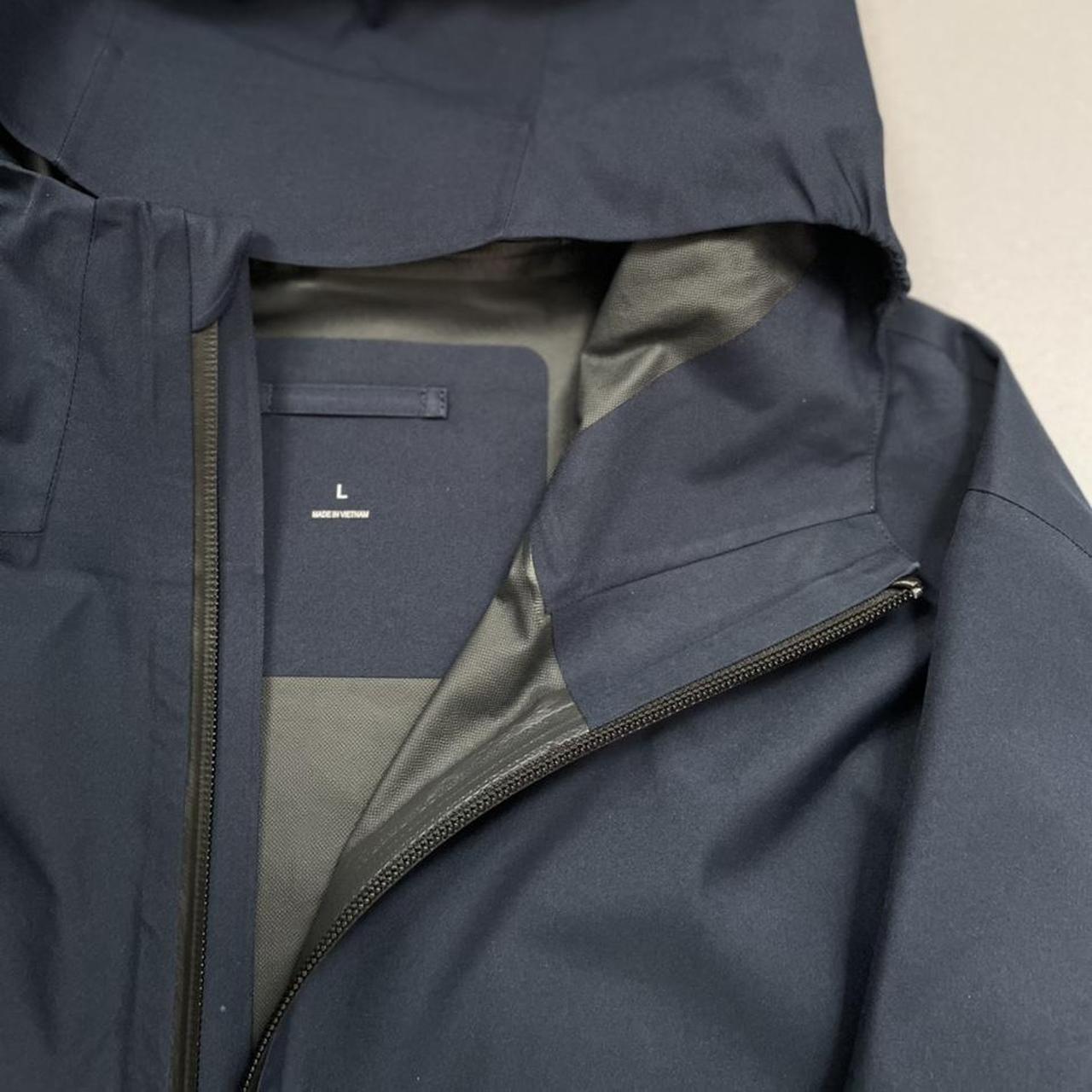 Muji Men's Navy Coat | Depop