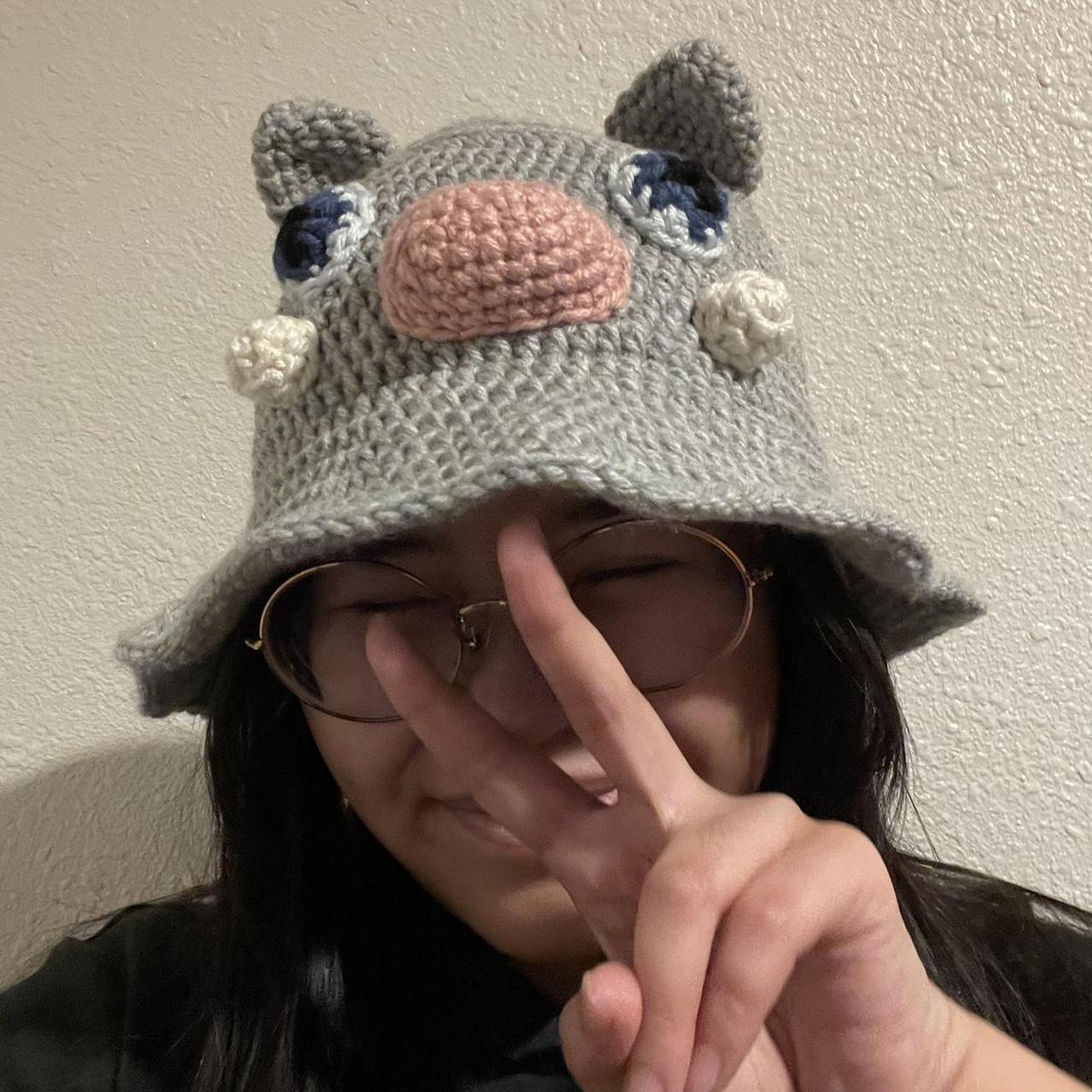 Inosuke From Demon Slayer Inspired Crochet Boar... - Depop