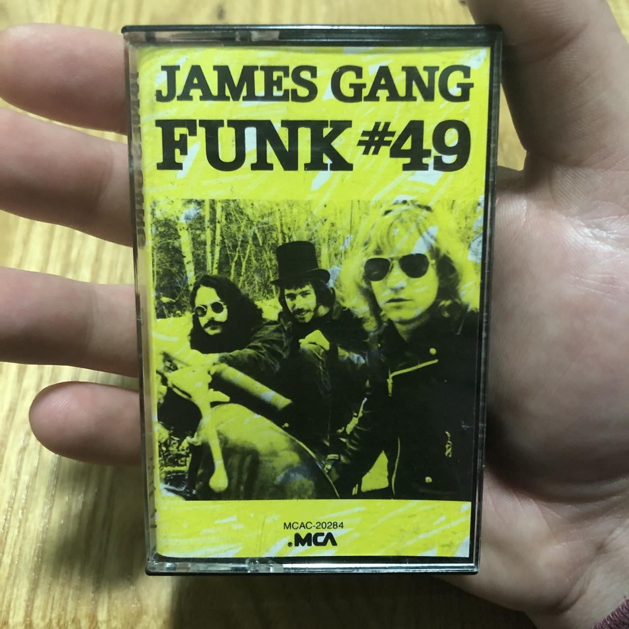 Vintage James Gang “Funk #49” cassette tape. Tested,... - Depop