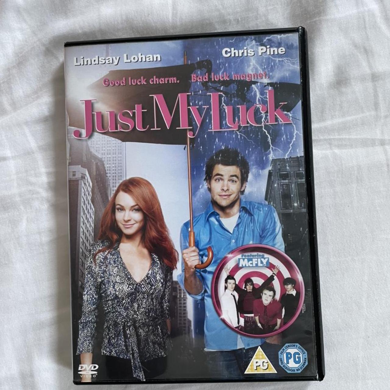 Just my luck DVD featuring Lindsay Lohan, Chris Pine... - Depop
