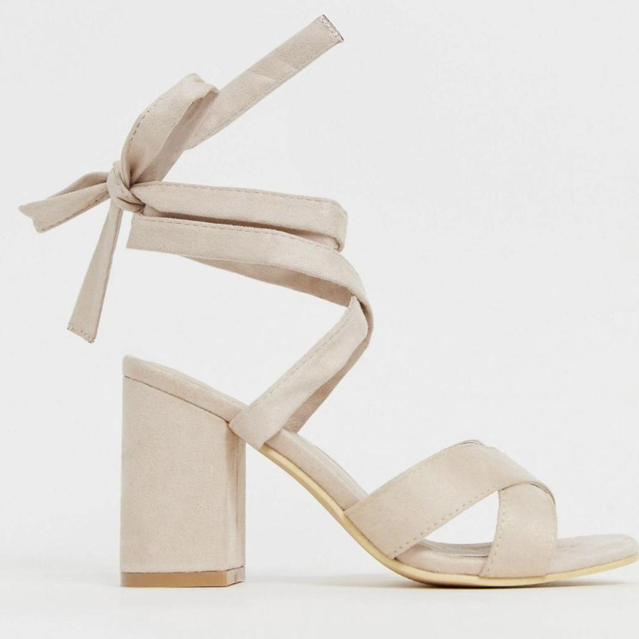 ASOS Women's Pink Sandals | Depop